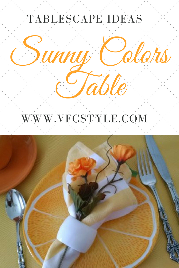 My favorite sunny colors - orange and yellow | VFCstyle.comVFCstyle.com