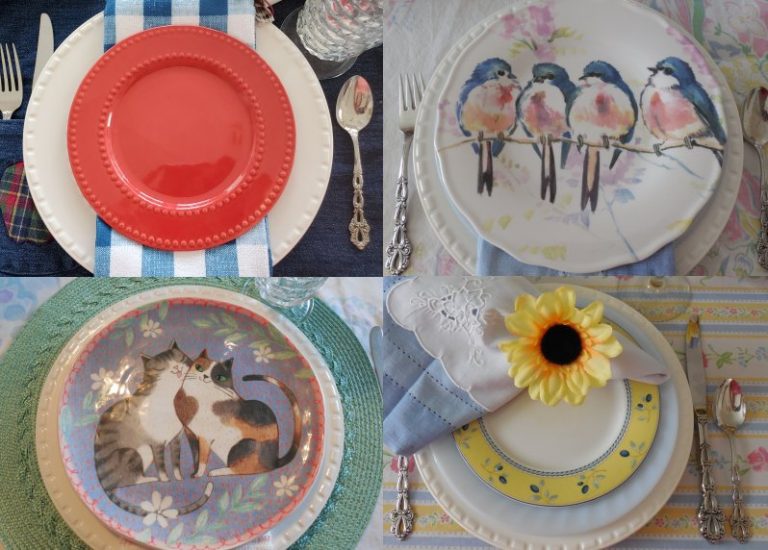 Tablescaping 101: how to layer dishes to create a great stack ...